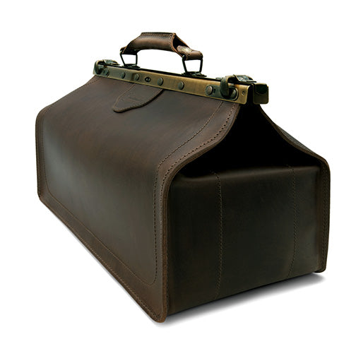 Doctor’s Bag – Vintage Leather Medical Case with Lock – Deutsche Optik