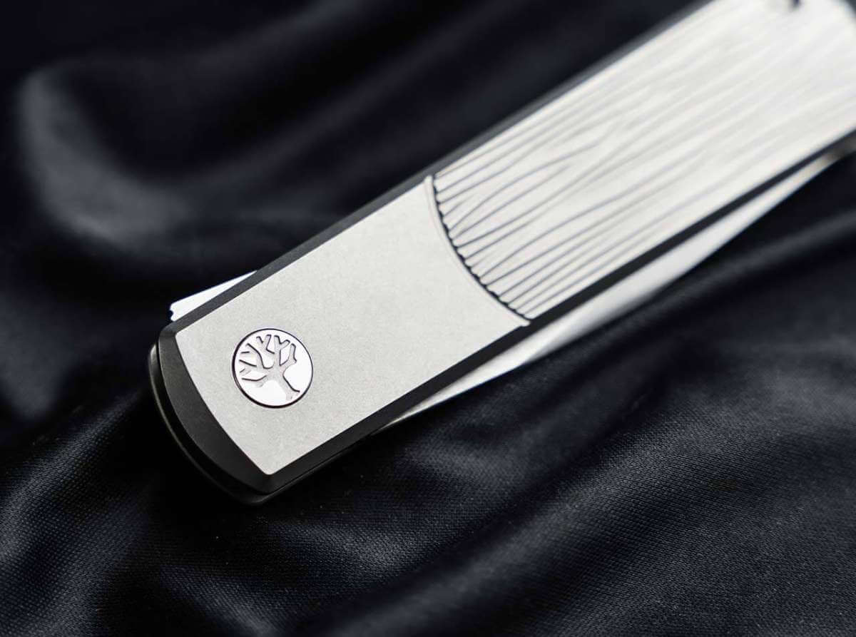 Böker BRLW – Premium Titanium and Wood Grain Folding Knife – Deutsche Optik